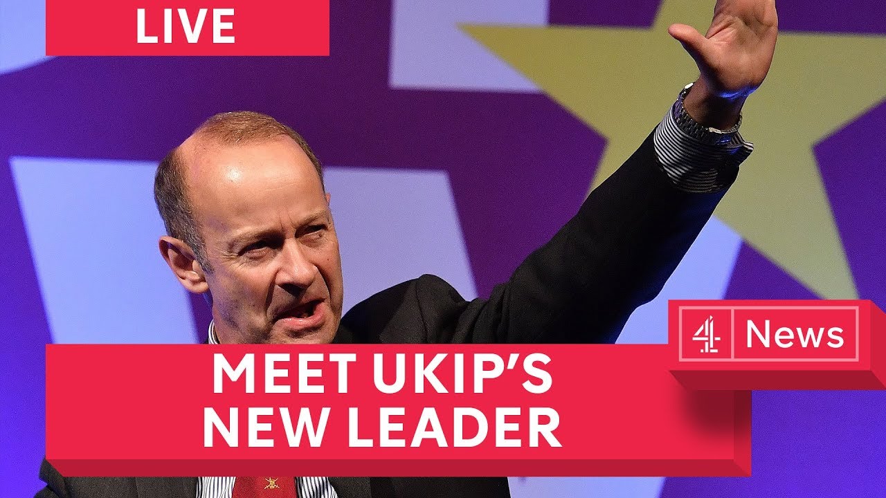 Henry Bolton: New Ukip Leader's First Speech - YouTube