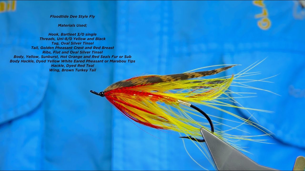 Tying a Floodtide Dee Style Salmon Fly by Davie McPhail - YouTube