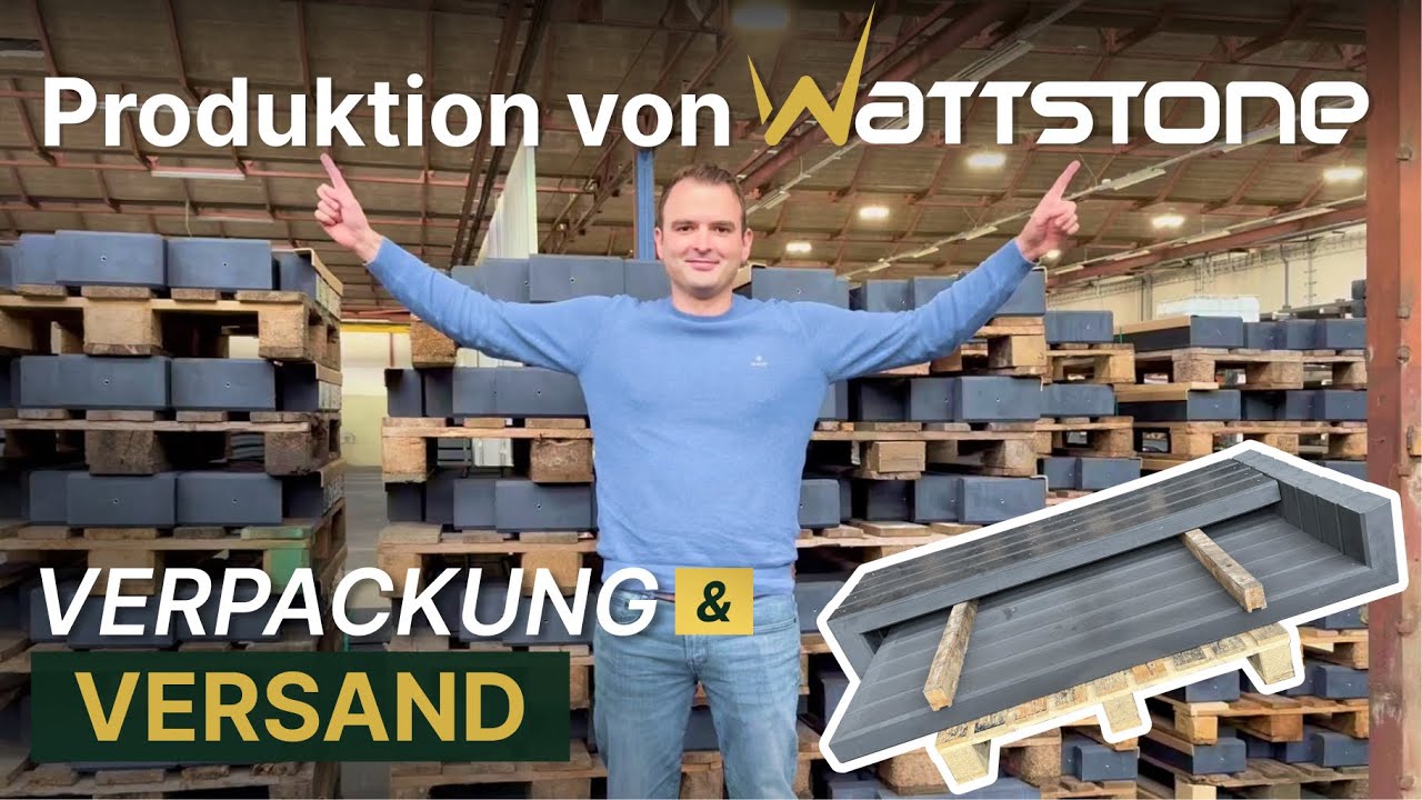 Wattstone Produktion Spontanbesuch: So werden 10 Grad und 6 Grad Wattstones gelagert und ...