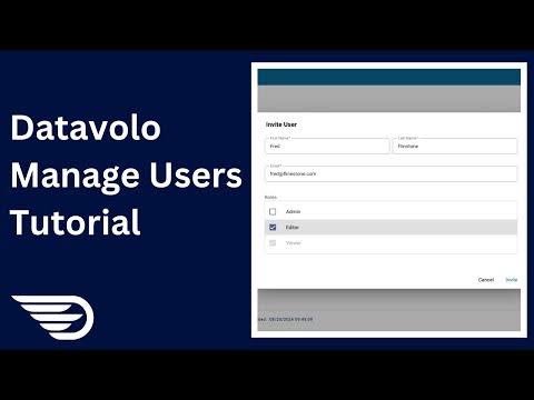 Datavolo Cloud: Managing Users | Datavolo DevCenter | Tutorial - YouTube