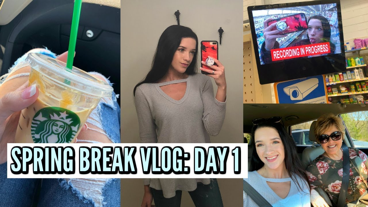 SPRING BREAK VLOG DAY 1: LATE NIGHT TARGET TRIP & FAMILY FUN!! - YouTube