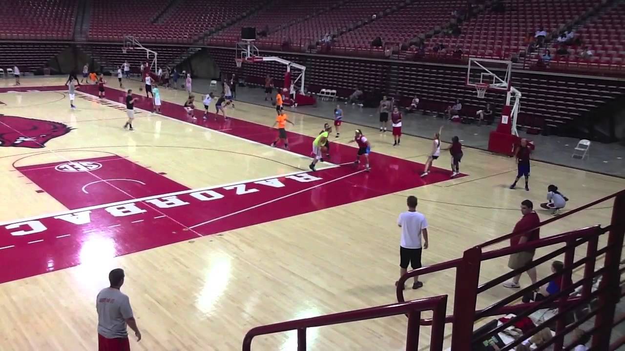 Arkansas Elite Girls Basketball Camp Kaylee Black 2014 - YouTube