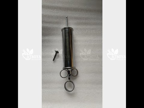 Anuvasan Basti - Mathra / Thaila Vasti Yanthram - Stainless Steel - 100 ...