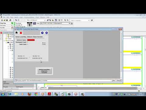 Device Level Ring (DLR) Rockwell [Part-1] HD Video || Factory Talk View ...