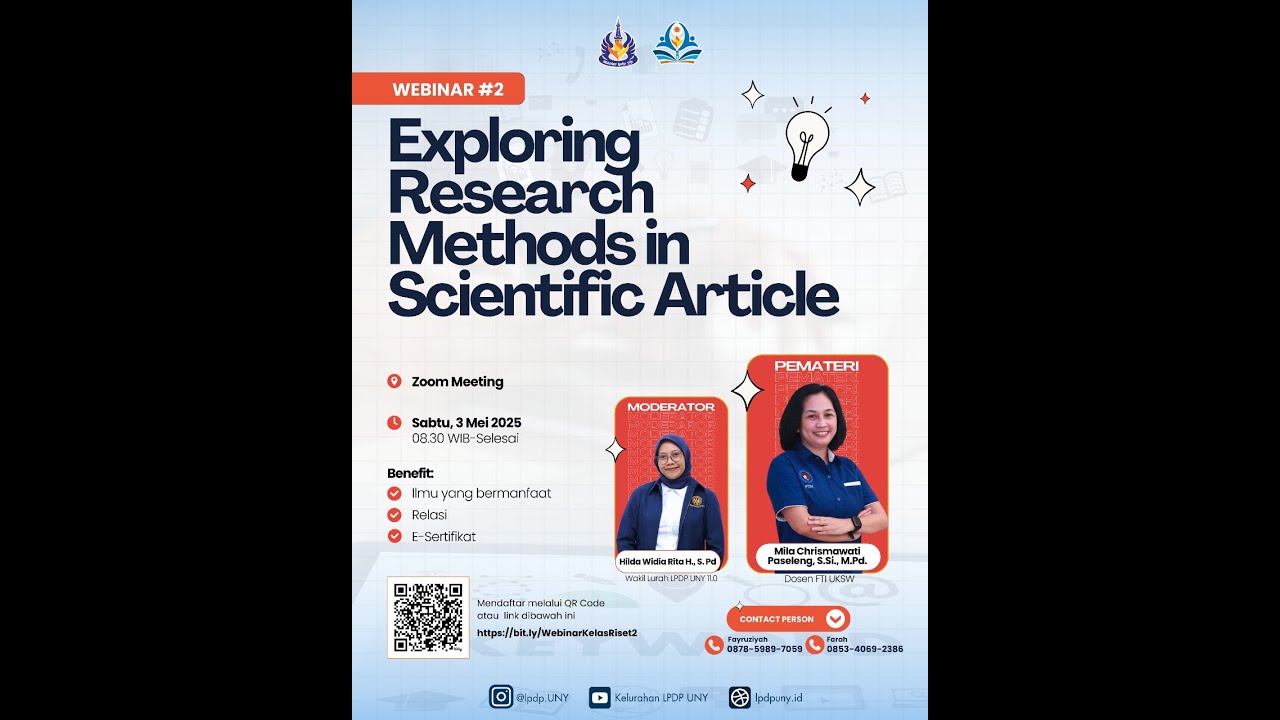 Webinar Kelas Riset dan Publikasi Kelurahan LPDP UNY 11.0 #2 - YouTube