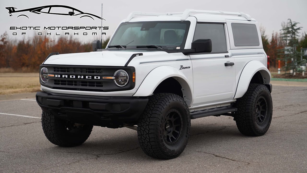 2021 Ford Bronco (2 Door w/Manual Transmission) For Sale - YouTube