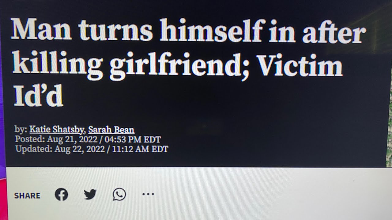 SPRINGFIELD, OHIO AUG. 21, 2022, TYMESHA REED 23 BF 34 TURNS HIMSELF IN ...