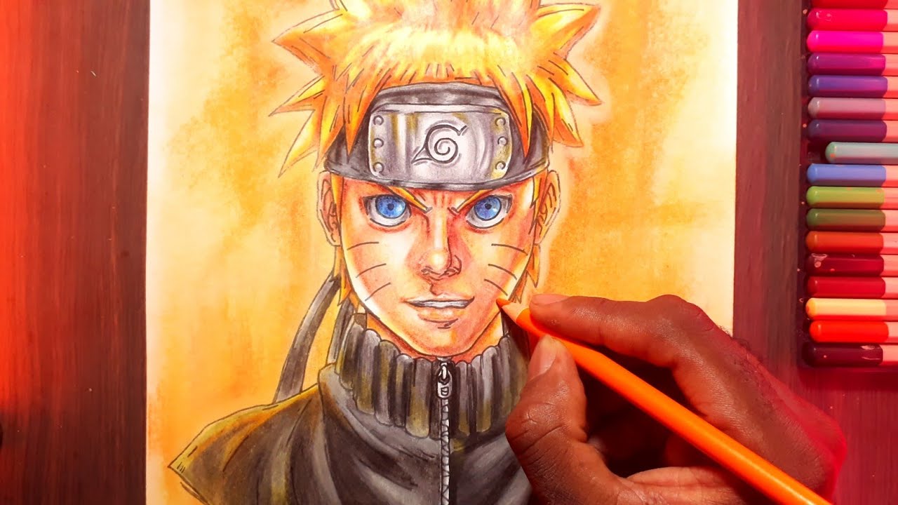 Drawing Naruto Uzumaki - YouTube