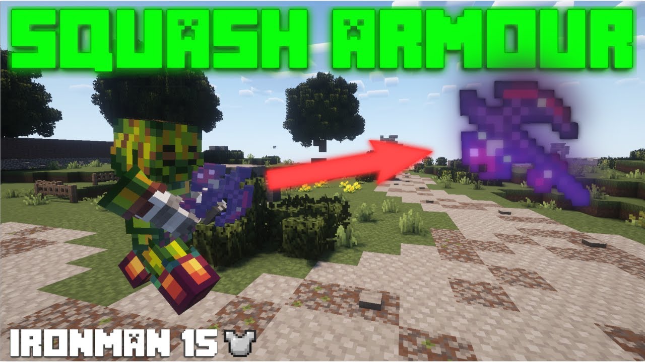 Squash armour (Hypixel Skyblock Ironman) Ep.15 - YouTube
