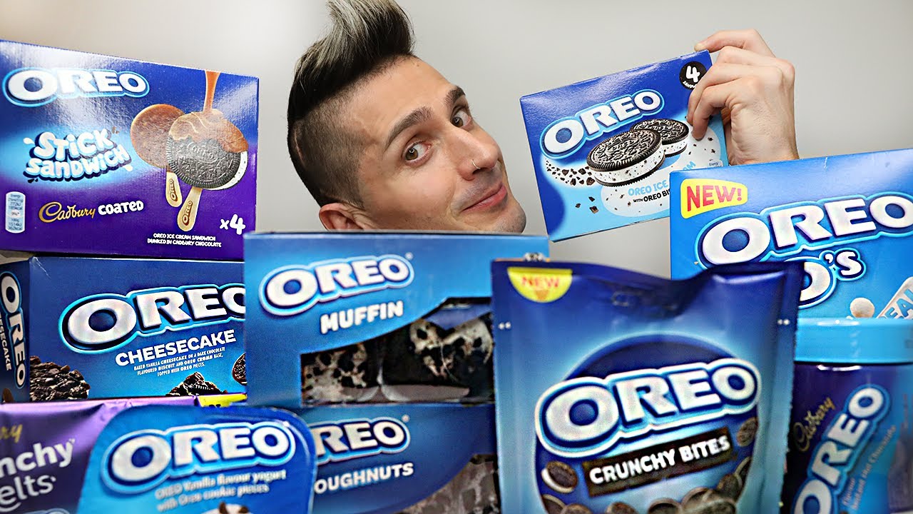 EATING OREOS MUKBANG!! | Oreo Cheesecake, Oreo Cereal, Oreo Ice cream ...