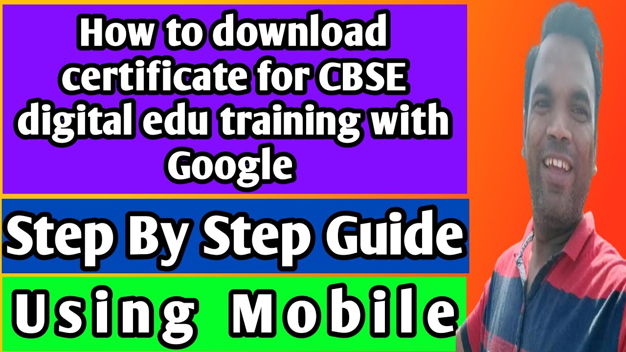 How to download certificate for self assessment and cbse blended ...