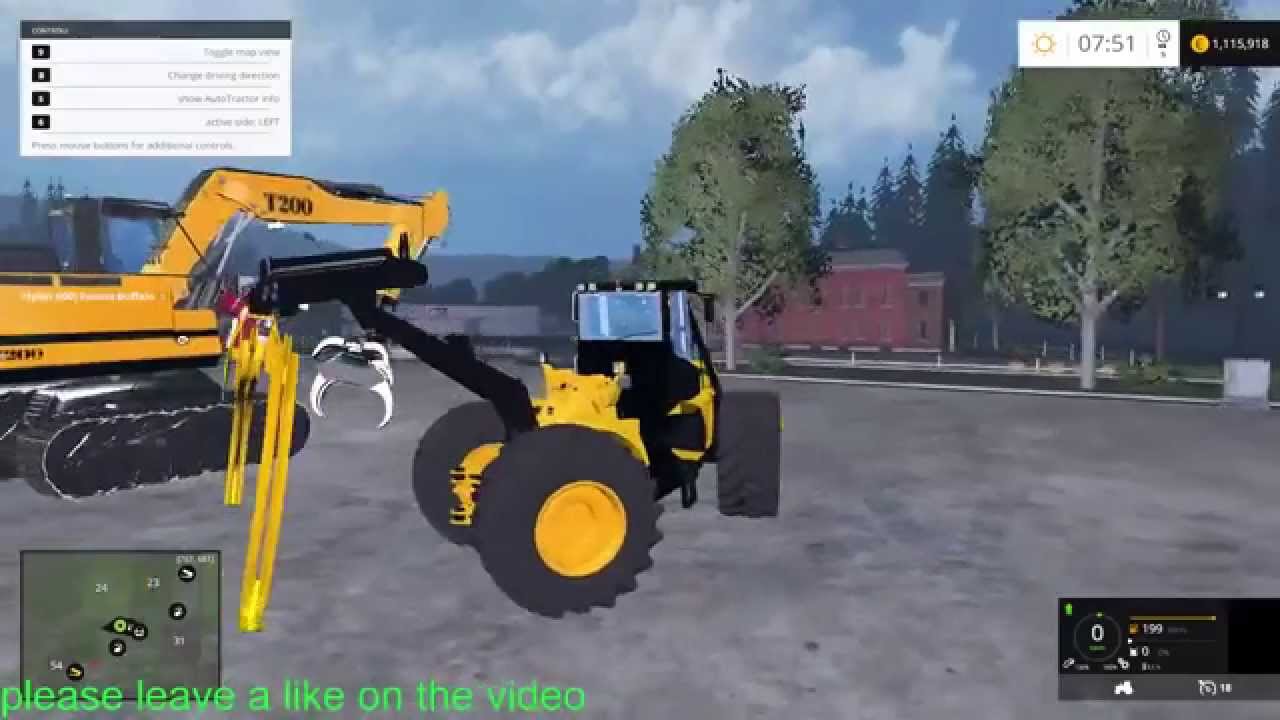 Farming simulator 2015 (FORESTRY PACK) mod spotlight ep.8 - YouTube