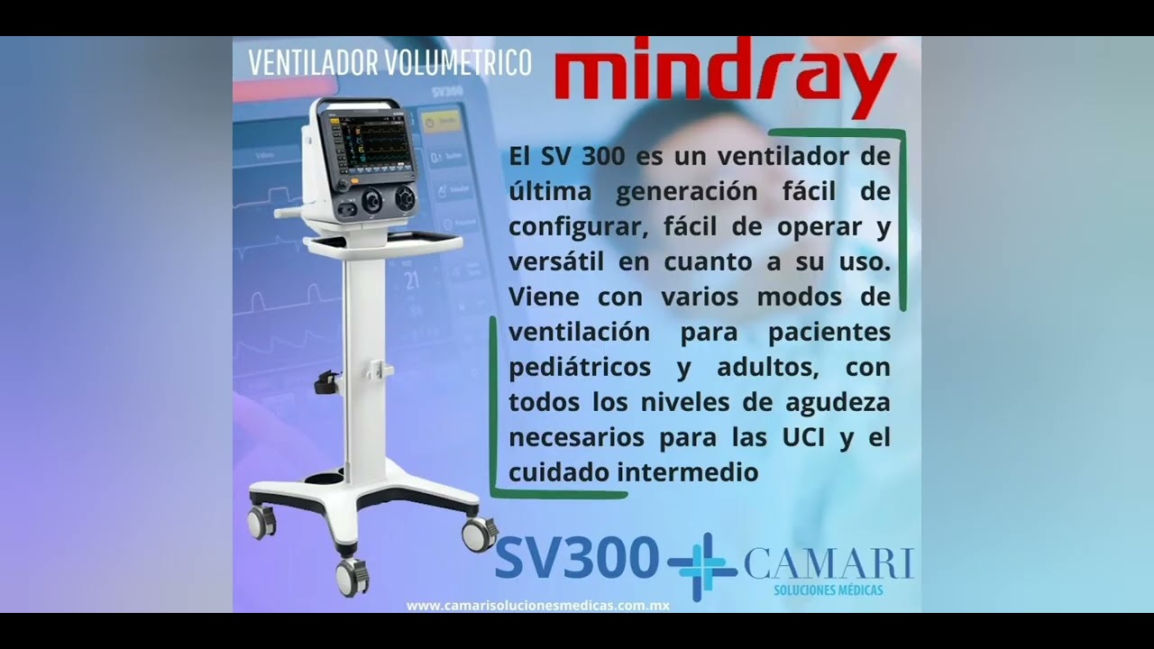 Equipamiento Medico con la Marca Mindray Mexico - YouTube
