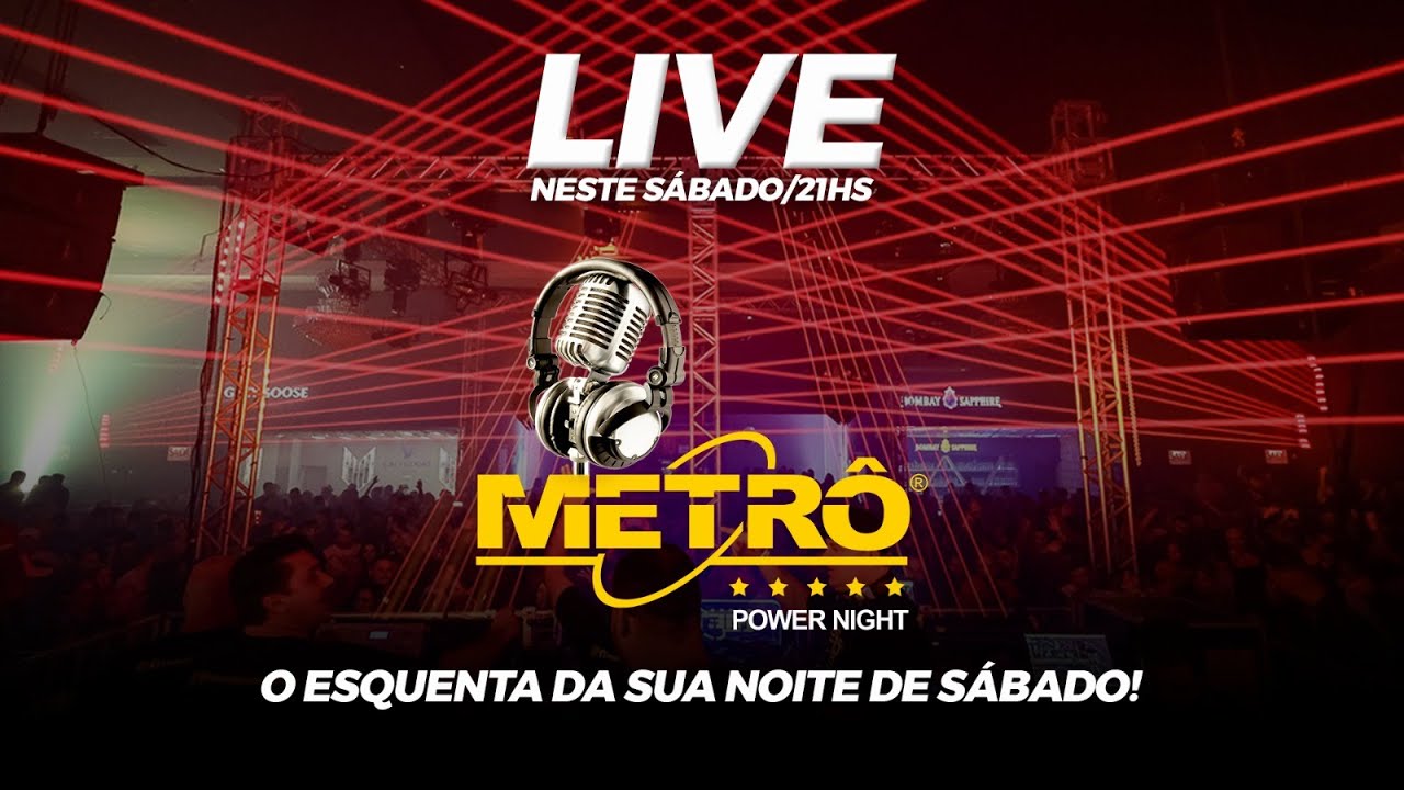 METRÔ POWER NIGHT 26/10/2024 - YouTube Music