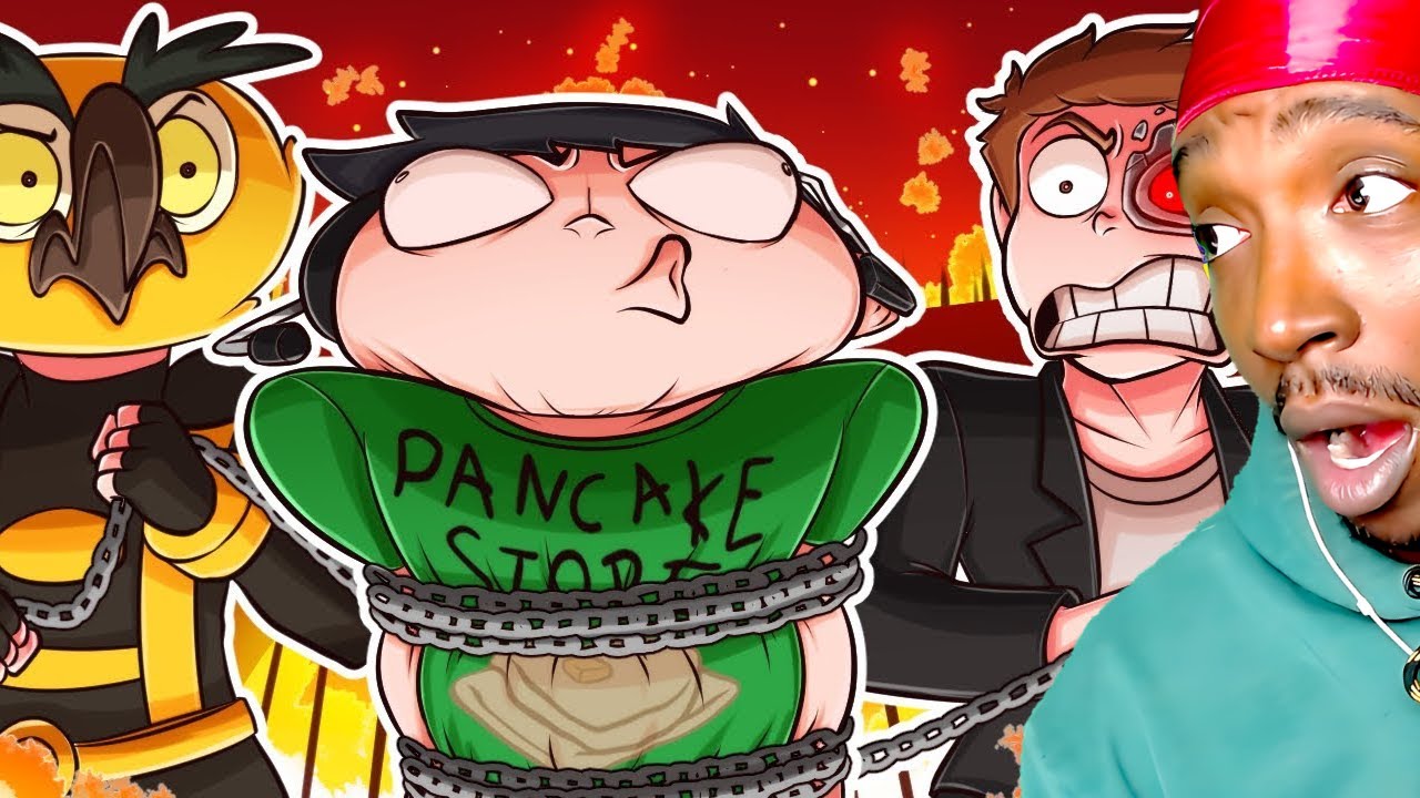 The Vanoss Crew is CHAINED TOGETHER (REACTION) - YouTube