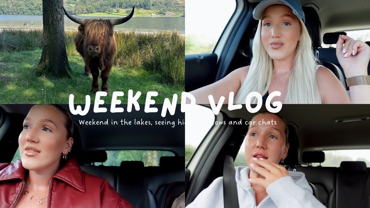 Weekend Vlog | weekend in the lakes, seeing highland cos and car chats🗻 ...