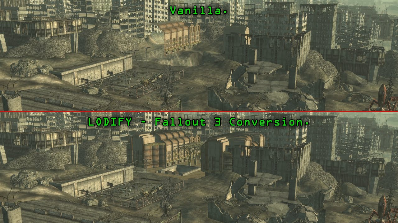 Fallout 3 Mods - LODIFY - Fallout 3 Conversion by Drarack - created by ...