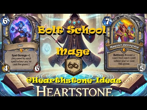 Mage - Bolt School - Hearthstone Gameplay - YouTube
