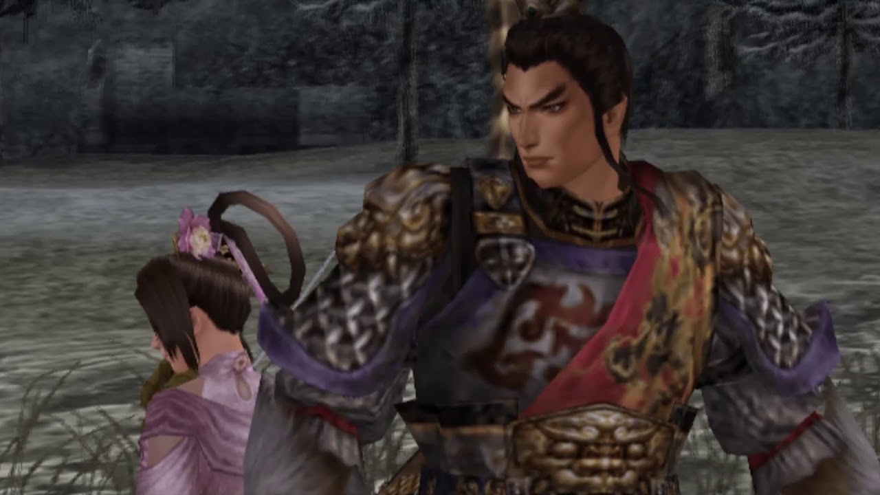 Dynasty Warriors 5 - Hu Lao Gate - Diao Chan and Lu Bu - YouTube