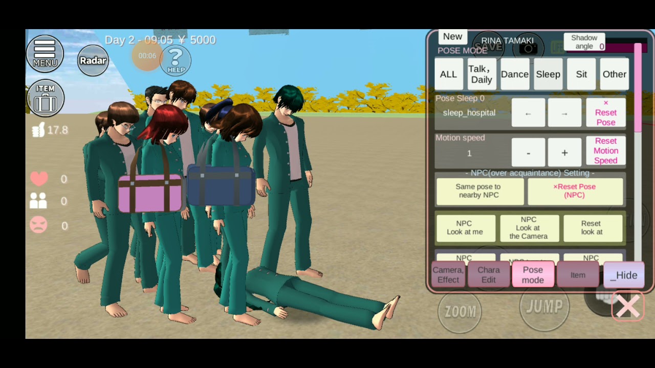 Squid Game - game 1 | Sakura School Simulator - YouTube