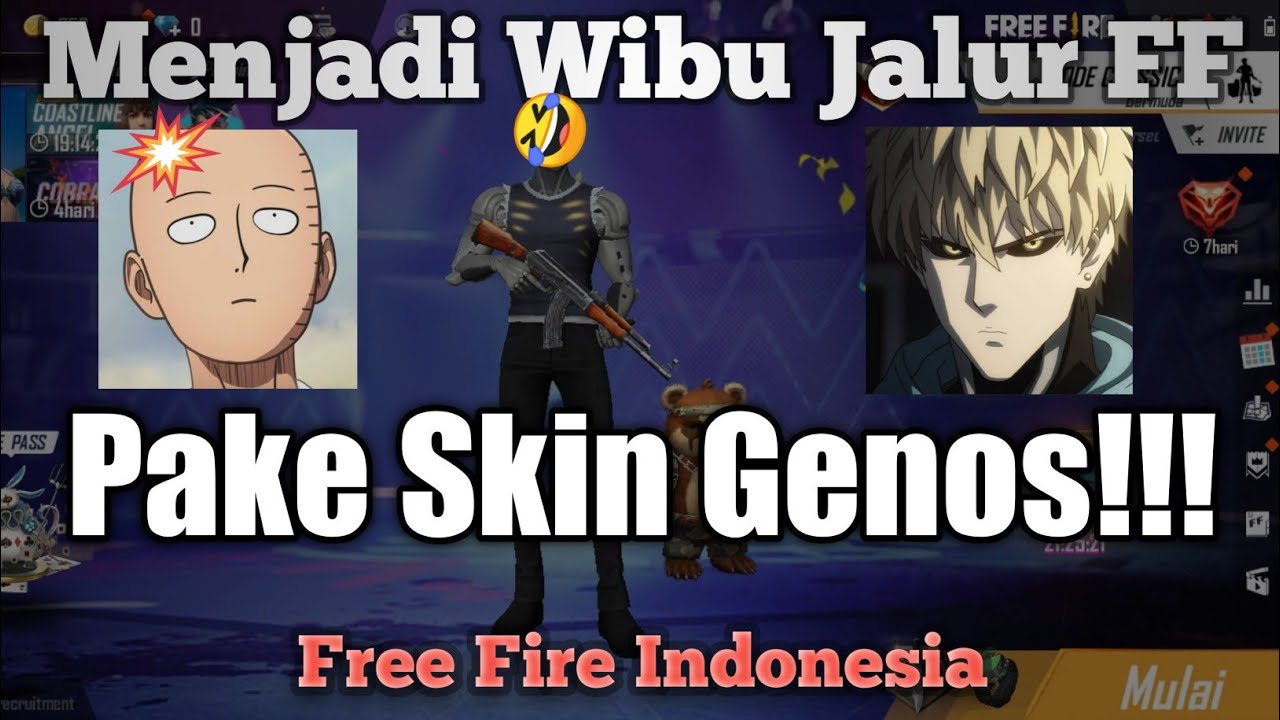 Skin Genos Pembawa Kemenangan!!! - Free Fire Indonesia Highlight #3 ...