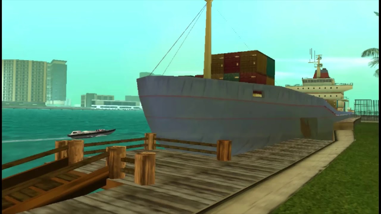 GTA VICE CITY STORIES THE SHIP - YouTube
