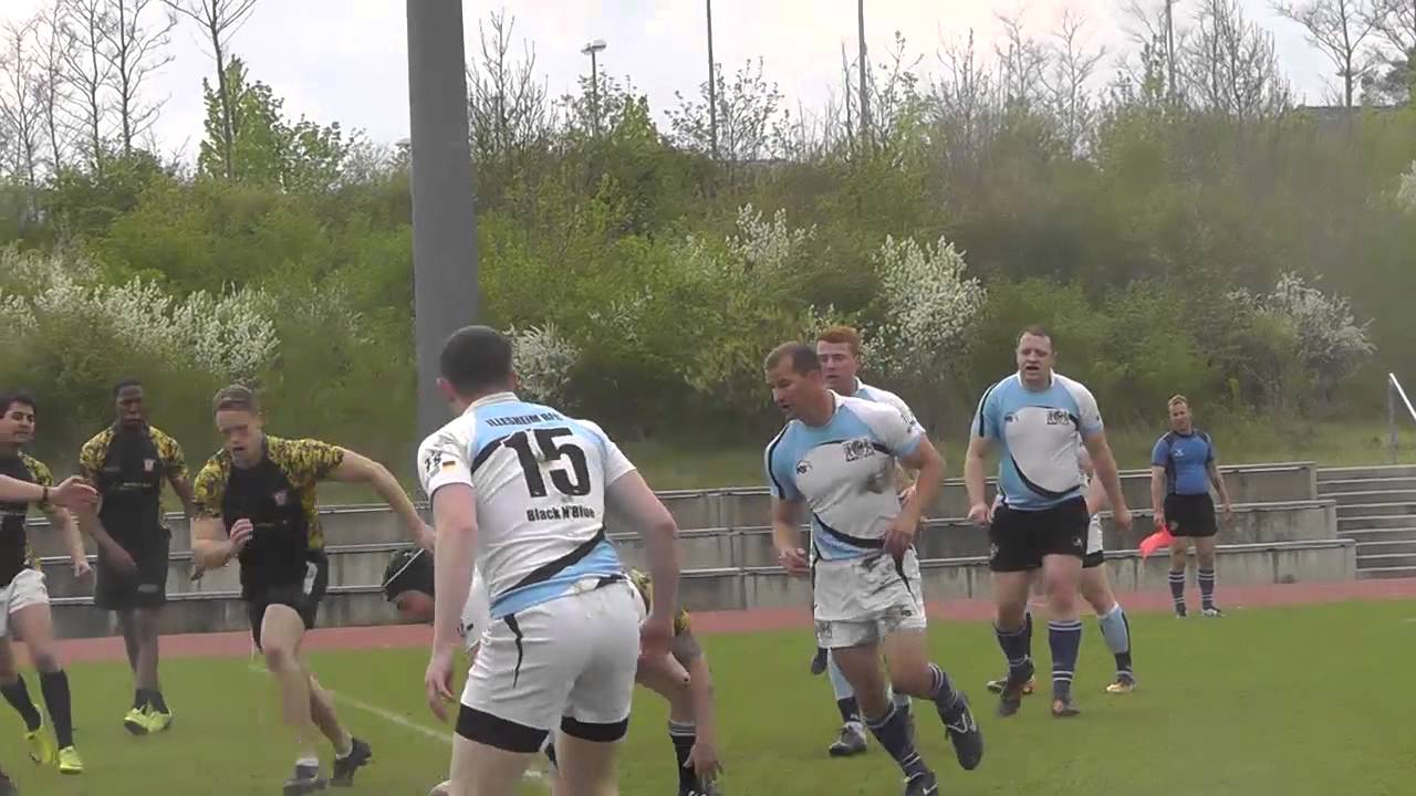Grafenwoehr Vs. Illesheim Rugby Sevens [Pool Play] - YouTube