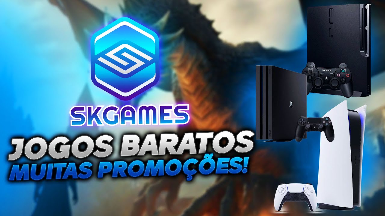 JOGOS MUITO BARATOS PARA PS3, PS4 E PS5! - SKGAMES - YouTube
