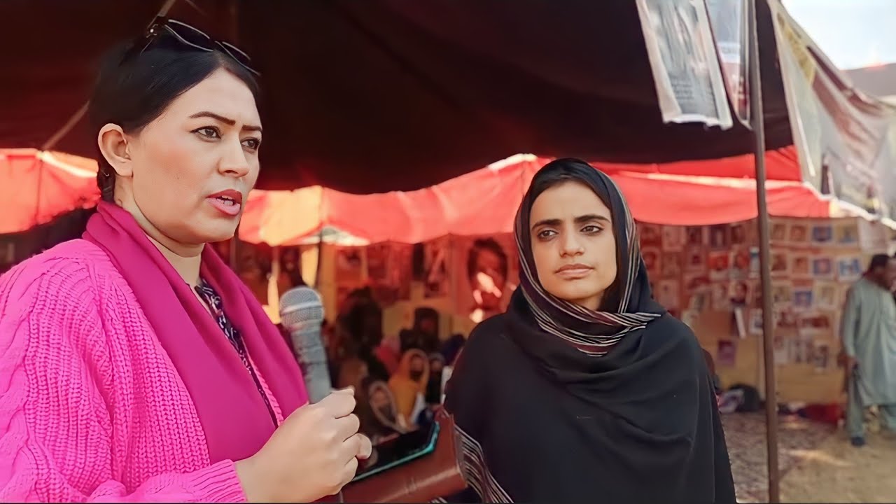 Dr Mahrang Baloch Talking With Media | Baloch Long March | New Update ...