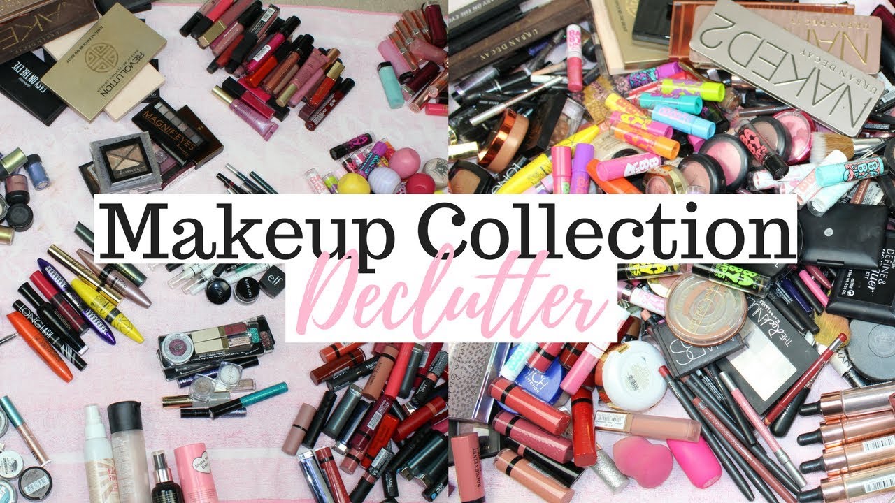 Huge Decluttering My Makeup Collection Part 2 Youtube