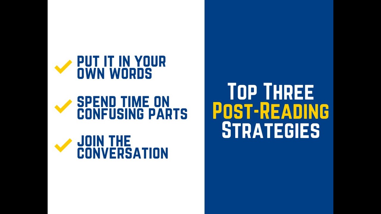 Post reading Strategies YouTube Post reading Strategies YouTube