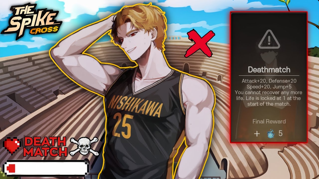 Nishikawa Yellow x Death Match Card | The Spike Cross Volleyball - YouTube