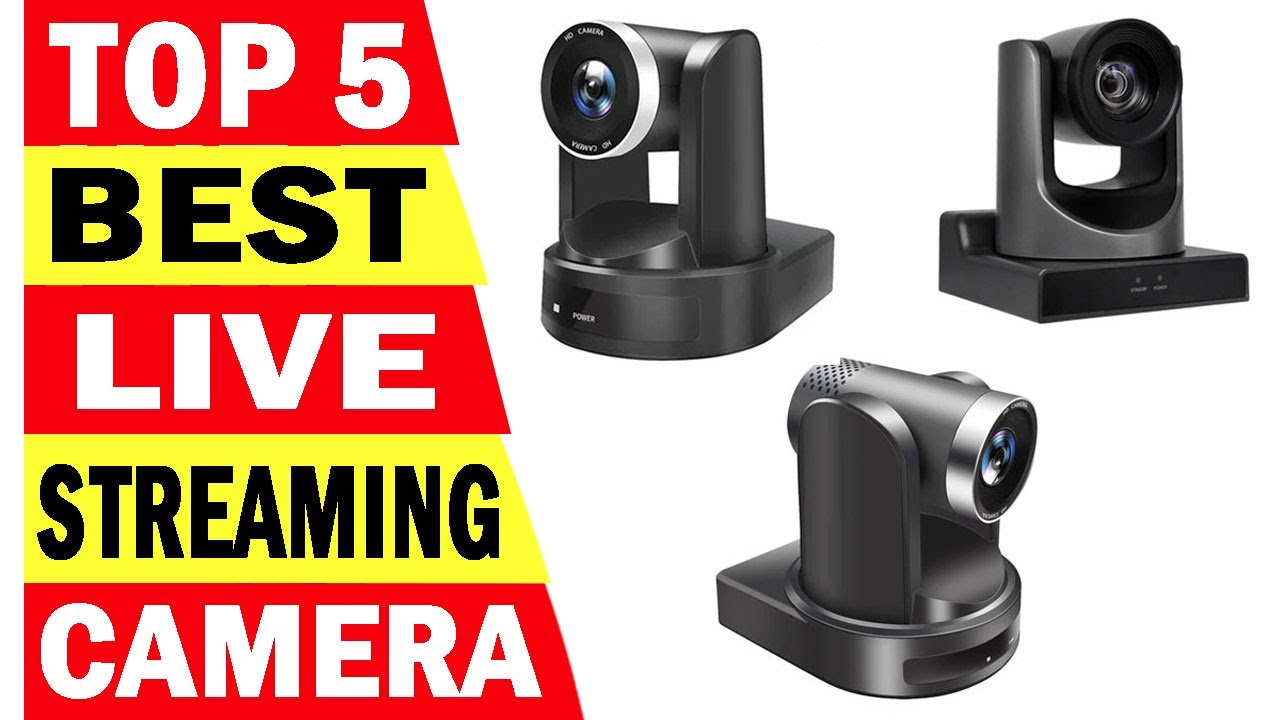 Top 5 Best Live Streaming Camera In 2024 - YouTube