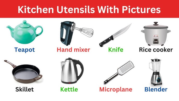 Kitchen Tools And Equipment Names With Images Cooking