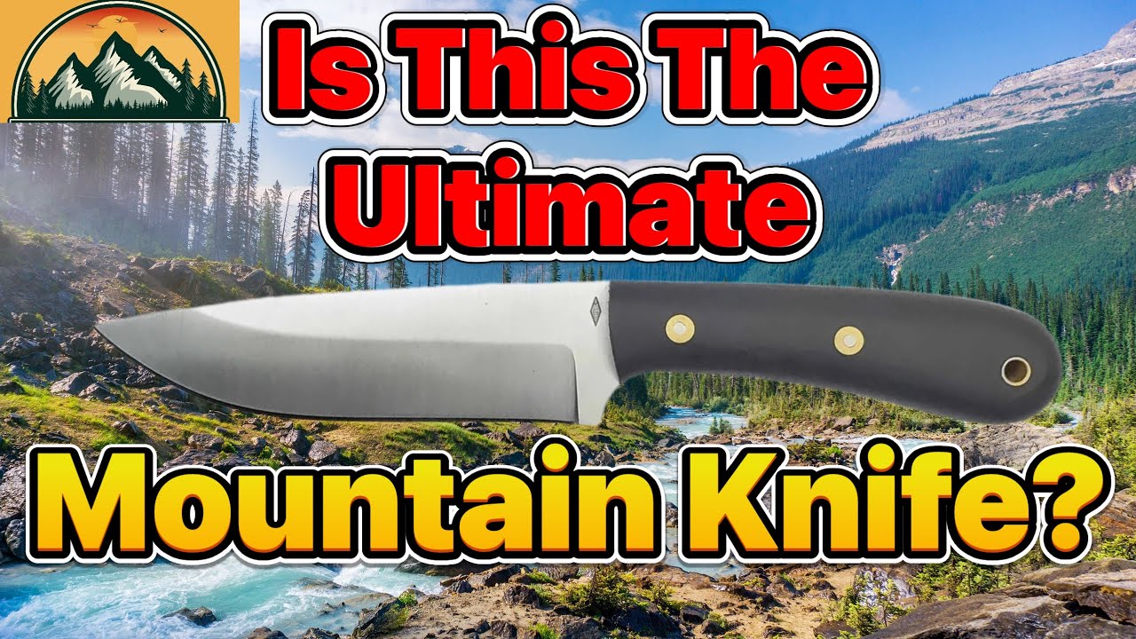 Ultimate Mountain Bushcraft Survival Knife For Camping USA MADE! - YouTube