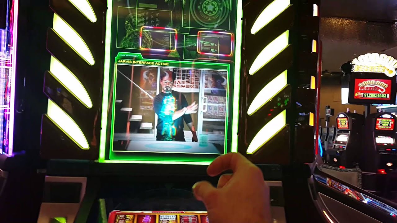 Iron Man Slot Machine Bonus - Iron Man Added Symbols - YouTube