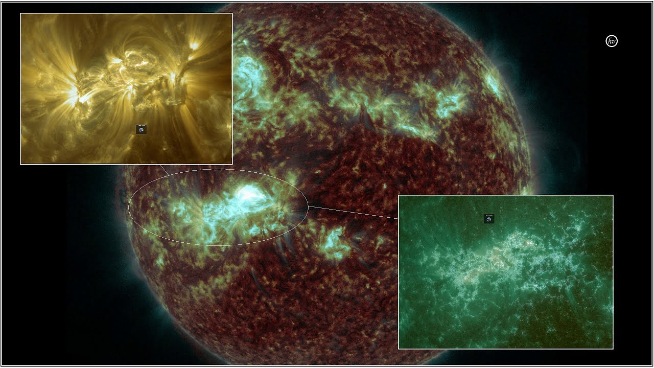 ...multi M & C-class flares][131-1700] - YouTube