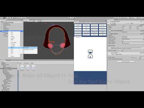 AR Sticker Development in Unity using Face Analyzer - YouTube