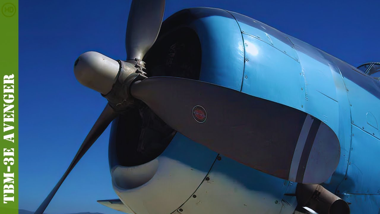 TBM 3E Avenger - American torpedo bombe - HD - YouTube