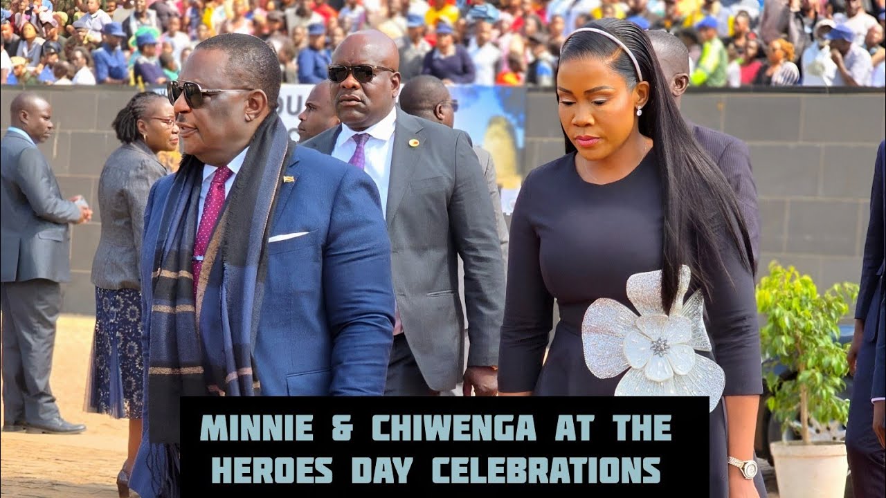 Minnie And Chiwenga At The Heroes Day Celebrations. - YouTube