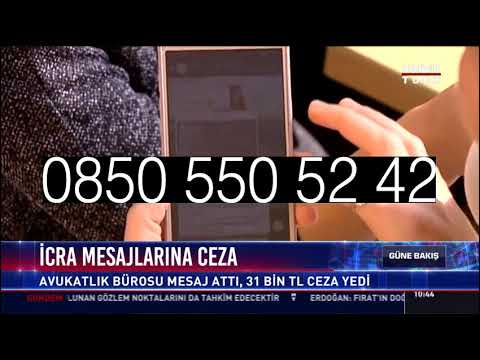İcra mesajlarına ceza avukat | 0850 550 52 42
