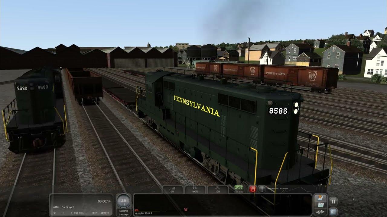 Train Simulator Classic - [EMD GP7] - Yard Work (Altoona) Part 1 - 4K UHD - YouTube