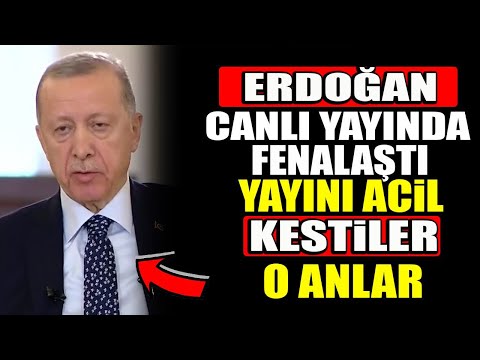 Erdoğan Canlı Yayında Fenalaştı! Apar Topar O Görüntüleri Gizlediler!Yayınlanmayan O Anlar#sondakika
