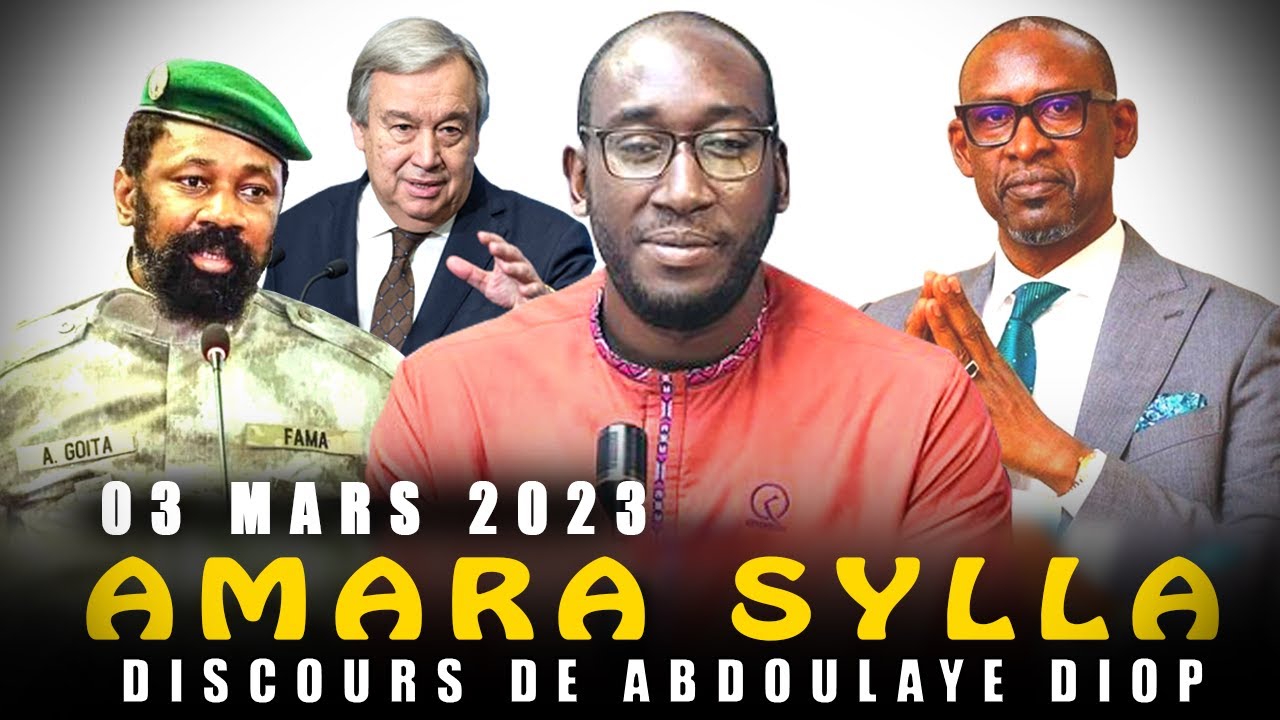 Très Urgent AMARA SYLLA Abdoulaye DIOP vient de sauver ASSIMI GOITA et ...