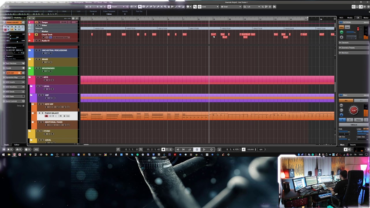 COMPOSING SESSION - EPIC FANTASY - PARTE 1 - ITALIANO - YouTube
