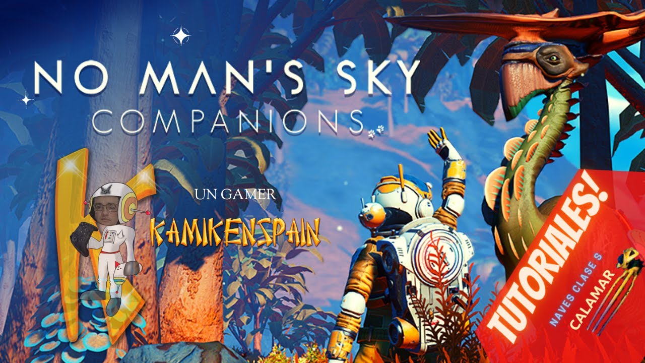 Tutoriales NMS Companions, naves clase S Calamar - YouTube