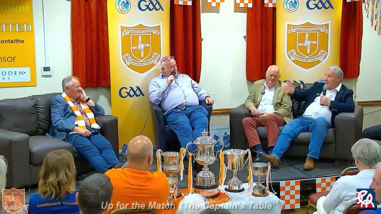 Up for the Match “The Captain’s Table” Hosted by Paddy Sheanon - YouTube
