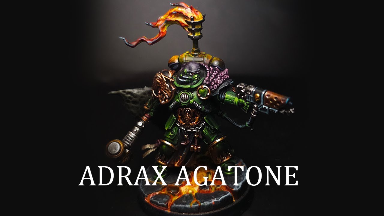 ADRAX AGATONE Paint Guide - YouTube
