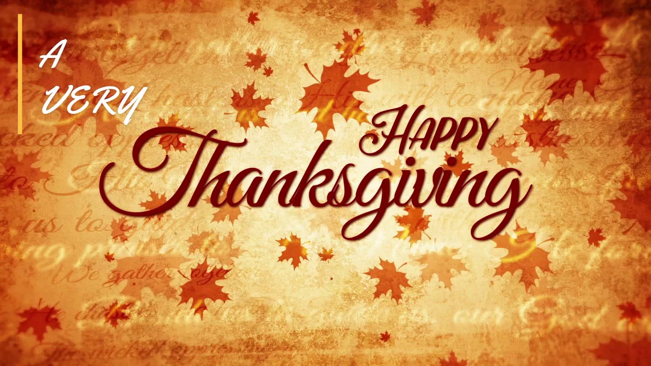 Happy Thanksgiving 2019 - YouTube
