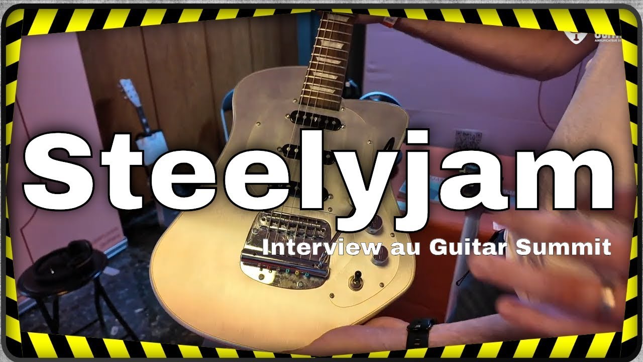 Steelyjam, les Guitares Belges en Aluminium au Guitar Summit - YouTube